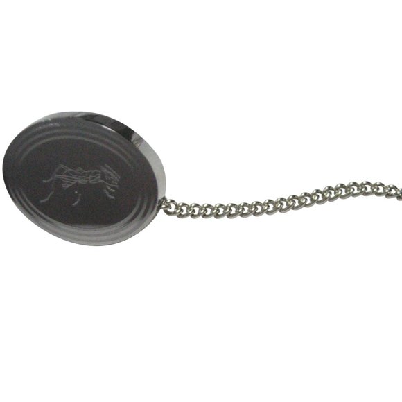 Kiola Designs | Accessories | Etched Oval Detailed Ant Bug Insect Tie ...
